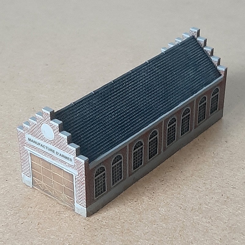 Our 6mm range of factories and industrial buildings models
