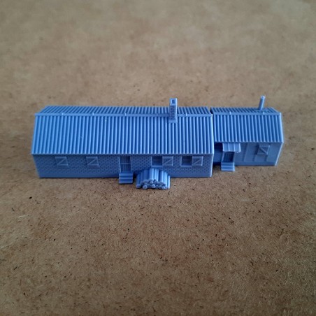 6mm workers' barracks